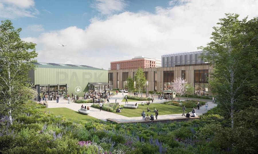 SALUS - Article - Manchester airport city plan reborn as science and ...